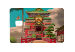 Studio Ghibli "Bath House" Card Skin – AnimeMe! LLC